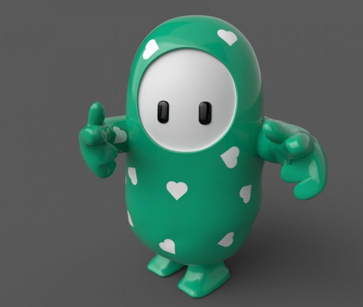 Fall Guys - Winning Screen Animation - Baransel Can Gülkanat