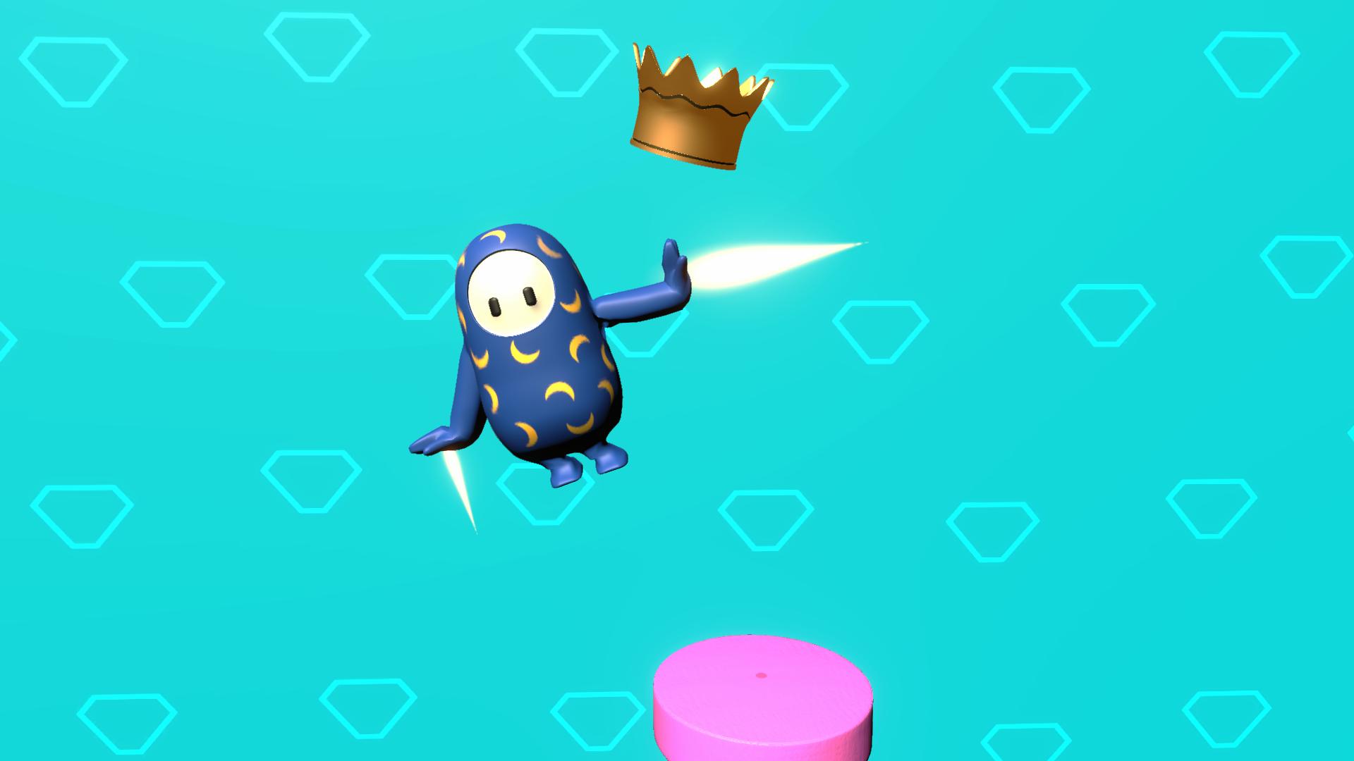 Fall Guys - Winning Screen Animation - Baransel Can Gülkanat